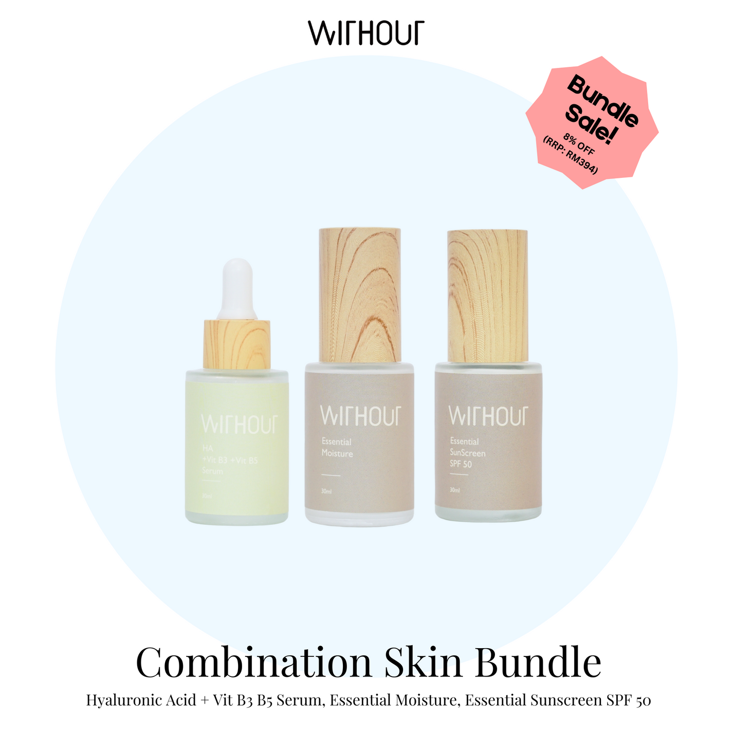 Combination Skin Combo Bundle – Withoutskincare